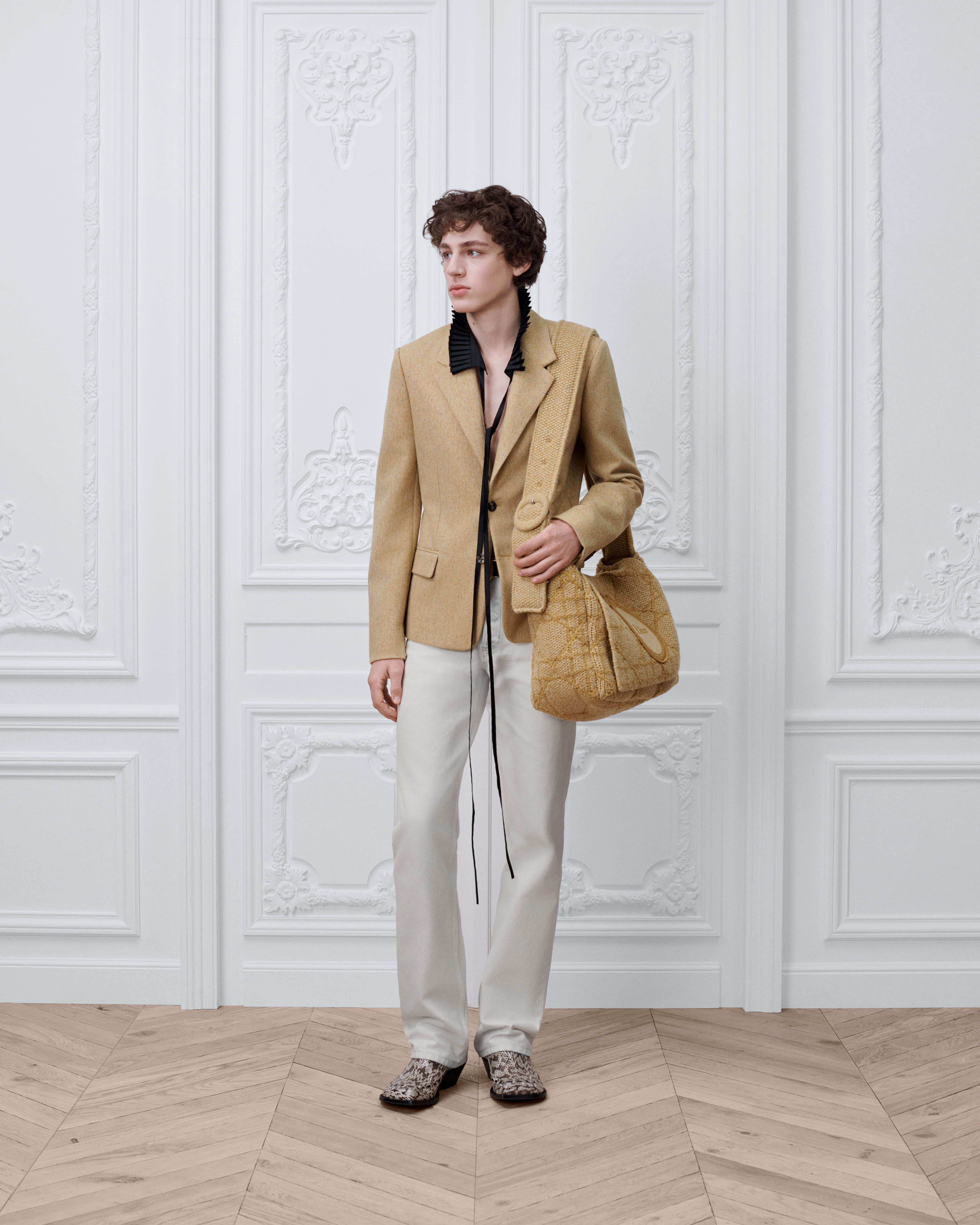 DIOR Dior Long Regular Jeans in Stonewashed Cotton Twill